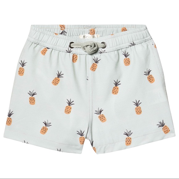 Rylee + Cru | Swim | Rylee Cru Pineapple Swim Shorts 824 Months | Poshmark